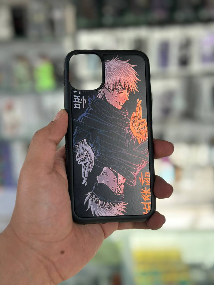 New Holographic Gojo Saturo Case – Phoneguard.in