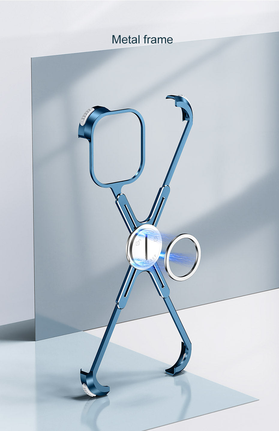 X Shape Metal Bumper Case – Phoneguard.in